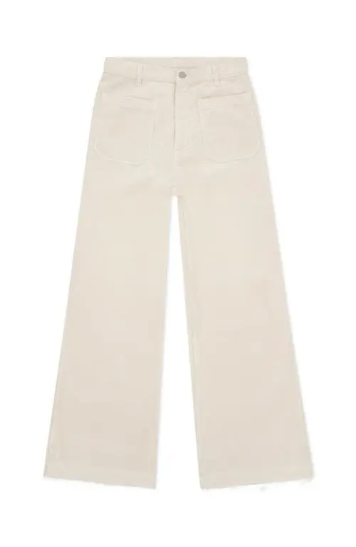 FORTELA Vintage Corduroy Wide Leg Trousers - Pink