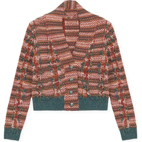 FORTELA Navajo Knit Cardigan