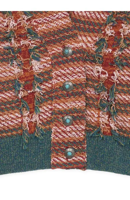 FORTELA Navajo Knit Cardigan