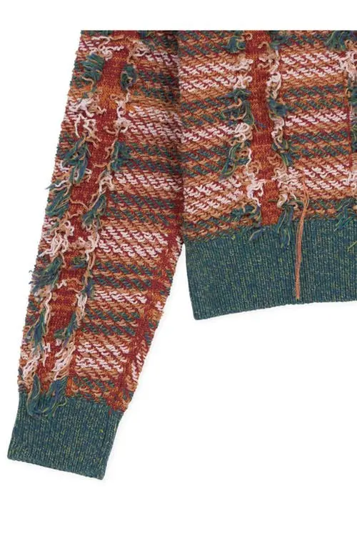 FORTELA Navajo Knit Cardigan