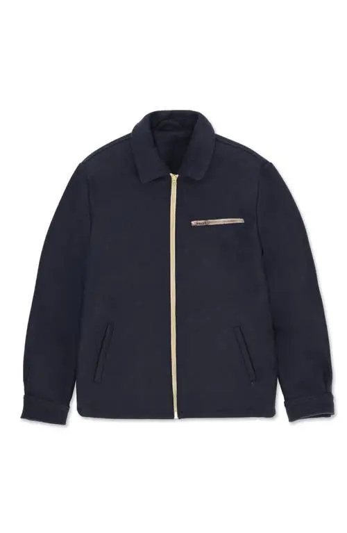 FORTELA Superfine Wool Zip-up Jacket