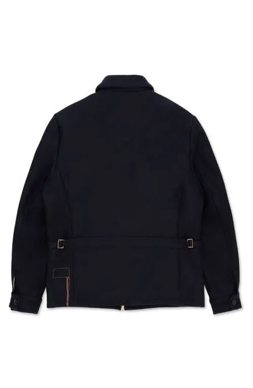FORTELA Superfine Wool Zip-up Jacket