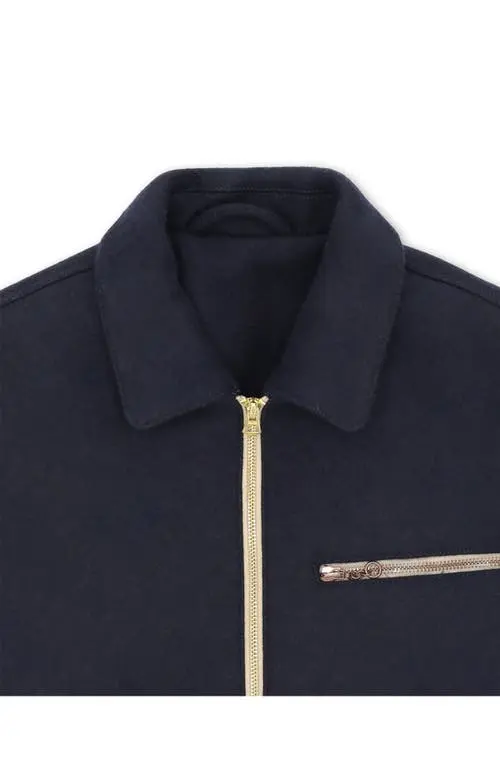 FORTELA Superfine Wool Zip-up Jacket