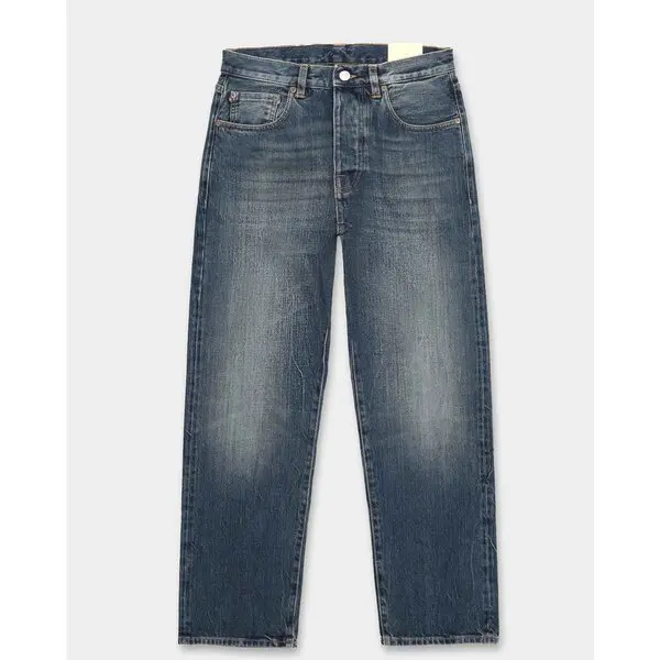 FORTELA 966 John 33 Japan Denim Cimosato Regular Fit Jeans - Light Stone Wash