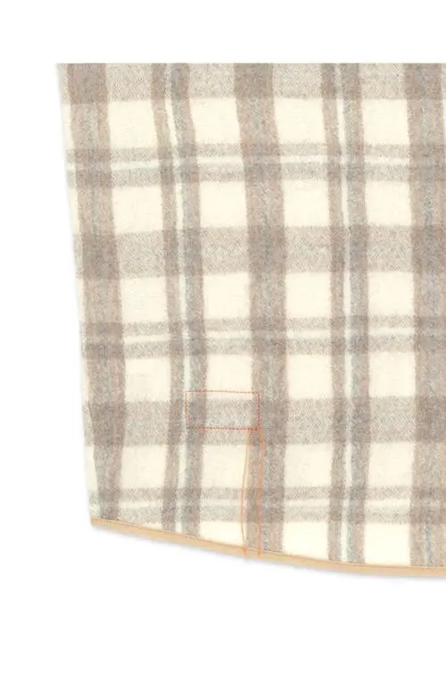 FORTELA Wool Checkered Gilet