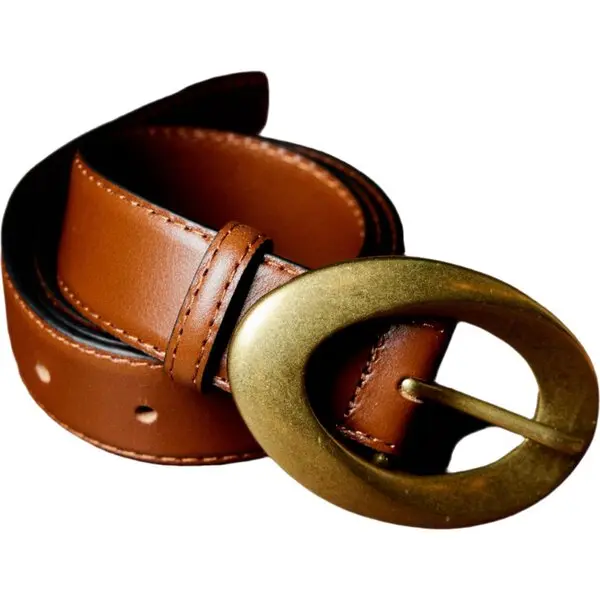 FORTELA Teodora Leather Belt - Brown