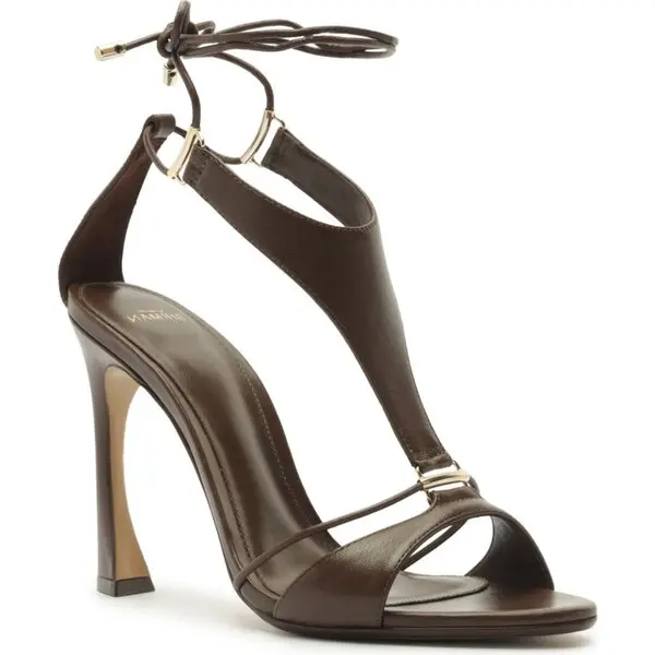 ALEXANDRE BIRMAN Mimi T-strap Sandal - Mousse