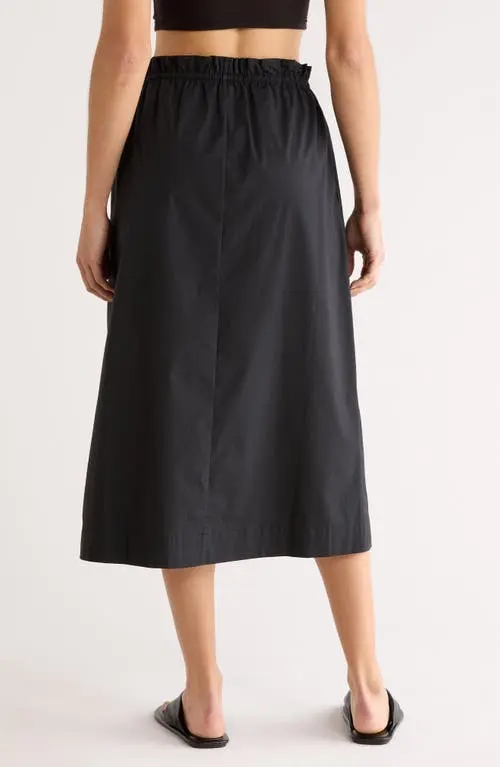 Staud Shore Midi Skirt