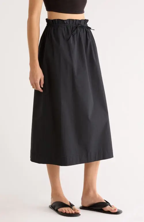Staud Shore Midi Skirt