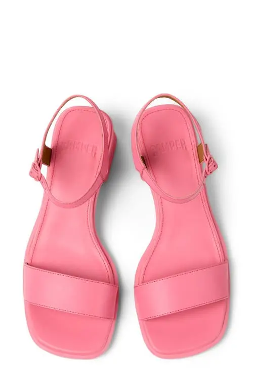 Camper Kora Block Heel Sandals - Light/pastel Pink