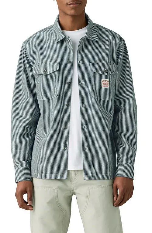 LEVI'S Stripe Button-up Work Shirt