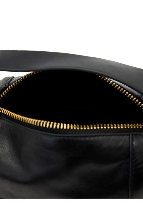 ALLSAINTS Mini Leather Crossbody Bag - Black