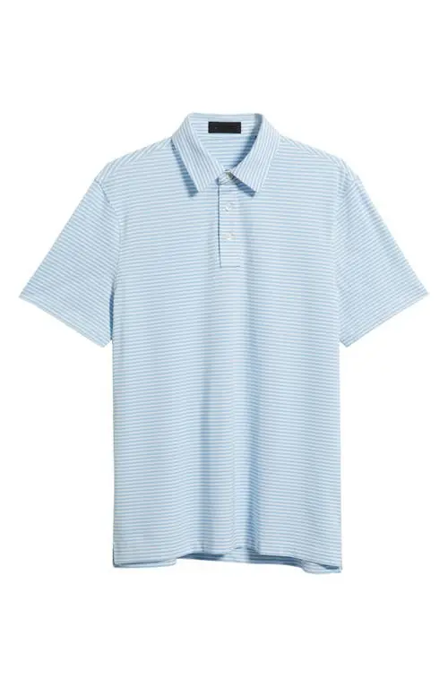 G/fore All Play Stripe Performance Golf Polo - Baja