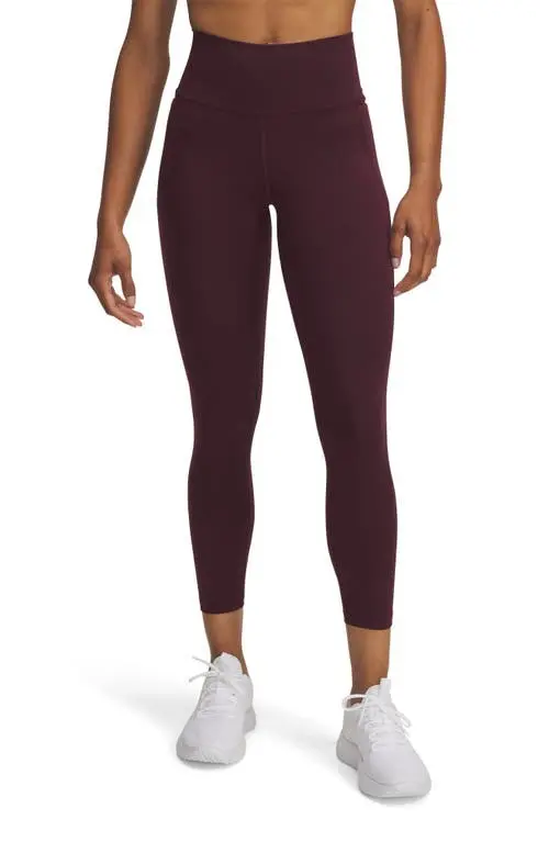 Under Armour Meridian Ankle Leggings - Dark Maroon//dark Maroon