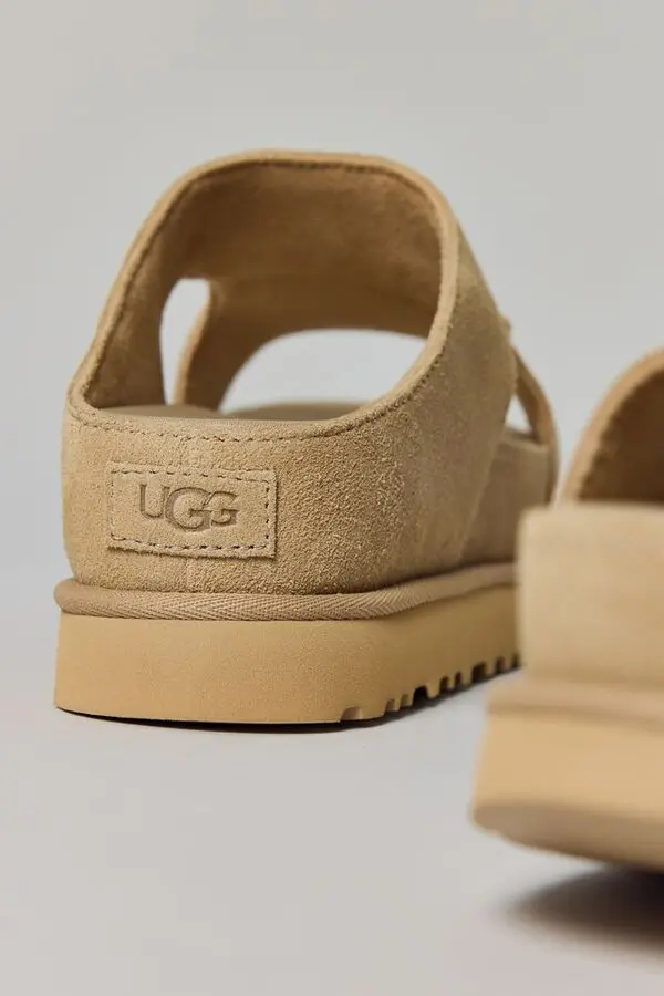 UGG Goldenstar Hi Cutout Slide - Sand