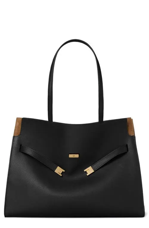 Tory Burch Lee Radziwill Leather Tote