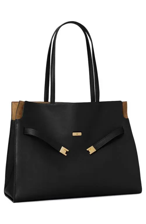Tory Burch Lee Radziwill Leather Tote