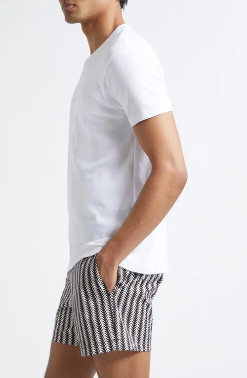 TOM FORD Perforated Rib Crewneck T-shirt - Optical White