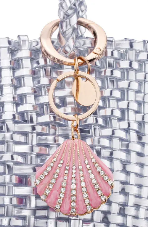 Nina Seashell Bag Charm - Icy Pink