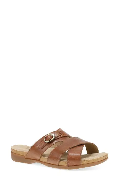 Dansko Regan Slide Sandal - Toffee