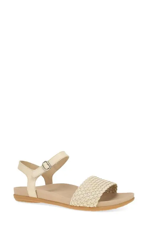 Dansko Jodie Ankle Strap Sandal - Vanilla