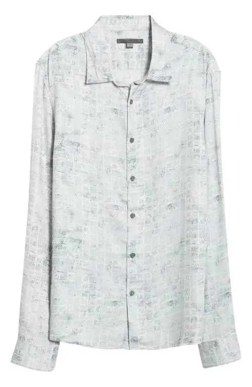 John Varvatos Luca Digital Print Button-up Shirt