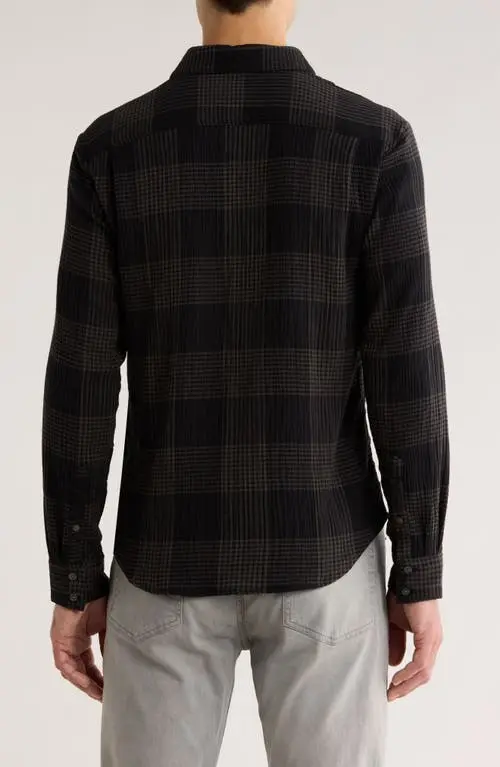 John Varvatos Luca Plaid Button-up Shirt