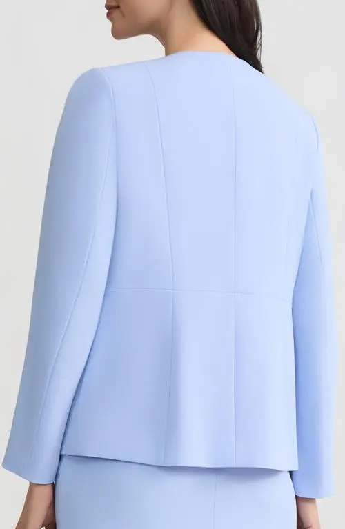 KASPER Three-button Peplum Jacket