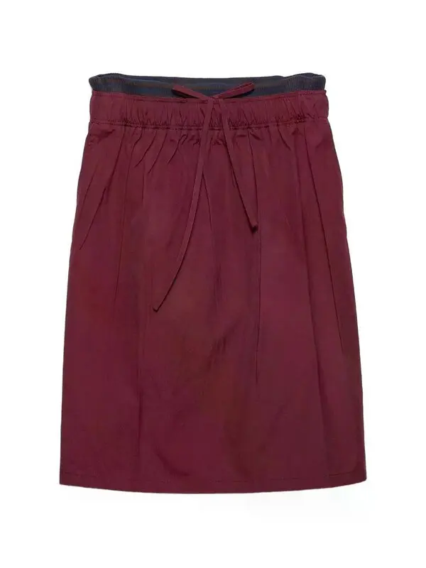 Prada Poplin Straight Fit Skirt