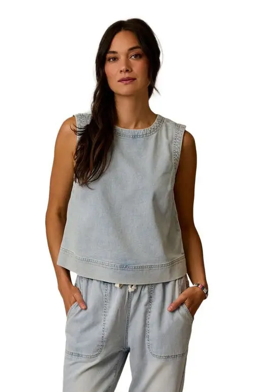 Carve Designs Susie Denim Tank - Savannah