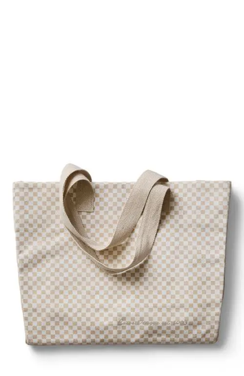 Carve Designs Organic Cotton Tote - Check