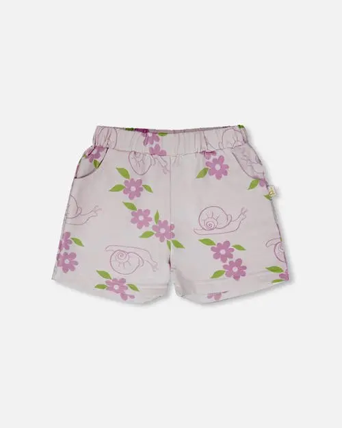 DEUX PAR DEUX French Terry Snails Shorts