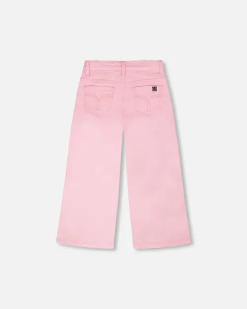 DEUX PAR DEUX Wide Leg Jeans - Pink