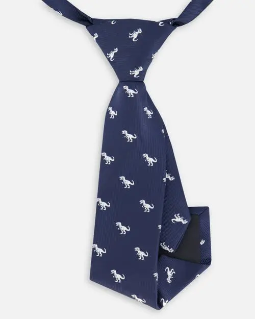 DEUX PAR DEUX Printed Neck Tie
