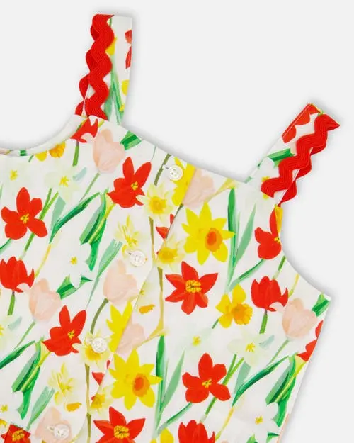 DEUX PAR DEUX Sleeveless Viscose Daffodil Top