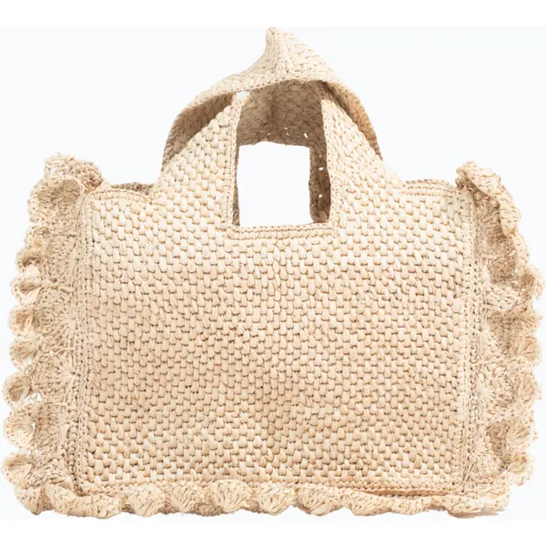 ZANATANY CONCEPTS Floute Bag - Beige - Small