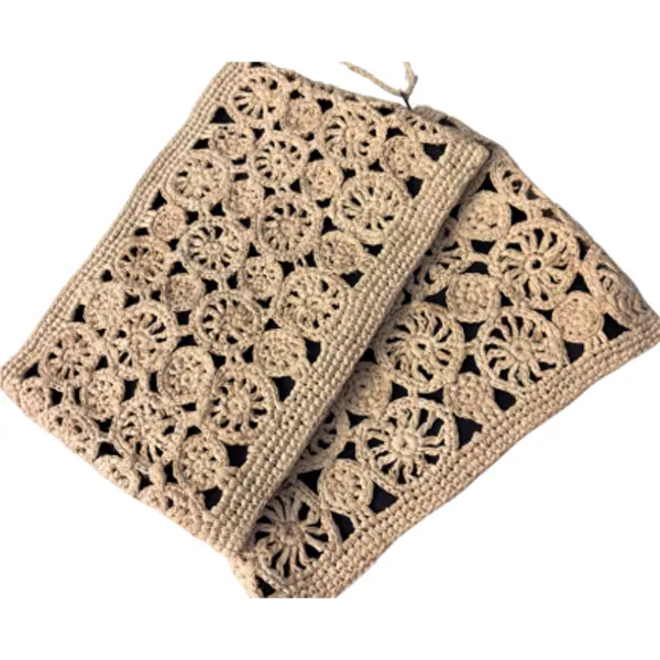 ZANATANY CONCEPTS Handmade Crochet Pouch