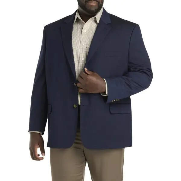 OAK HILL BY DXL Big & Tall Classic Blazer Executive Cut