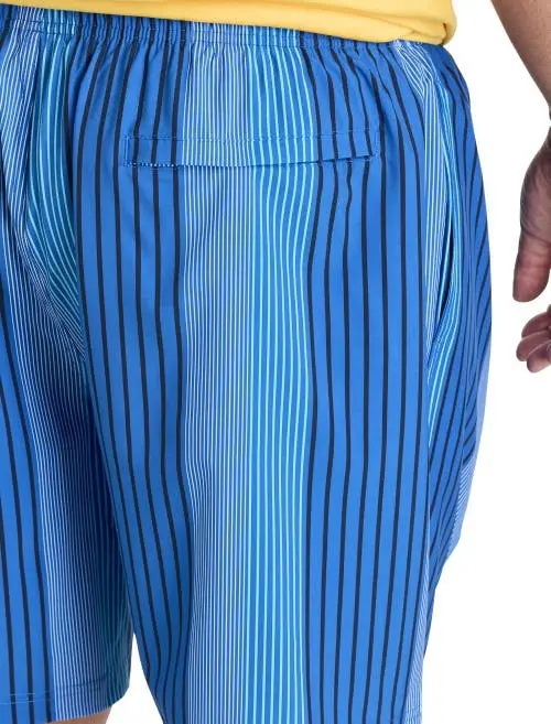 NAUTICA Big & Tall Striped Swim Trunks