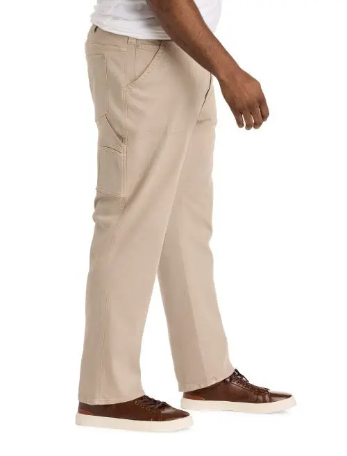 TRUE NATION BY DXL Relaxed Straight-fit Carpenter Pants
