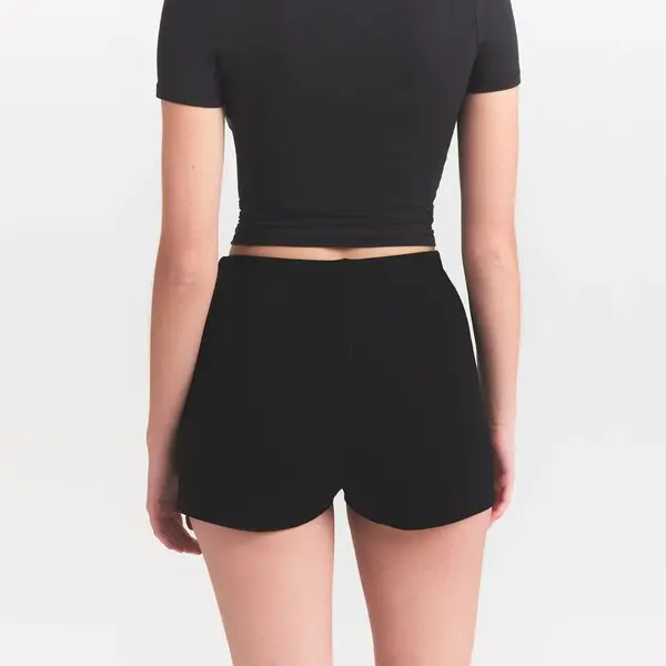 SKIMS The Essential Collection Mini Skort - Obsidian