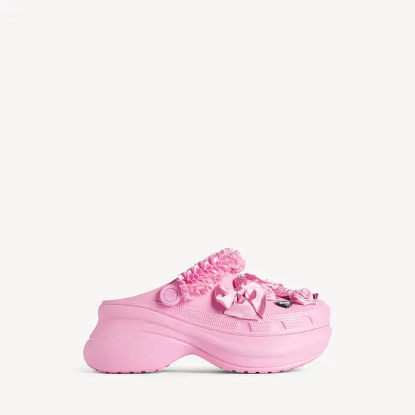 Balenciaga Crocs Mule With Jibbitz Charms