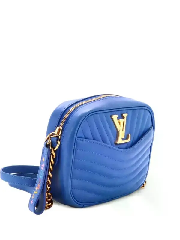 LOUIS VUITTON New Wave Quilted Camera Bag - Blue