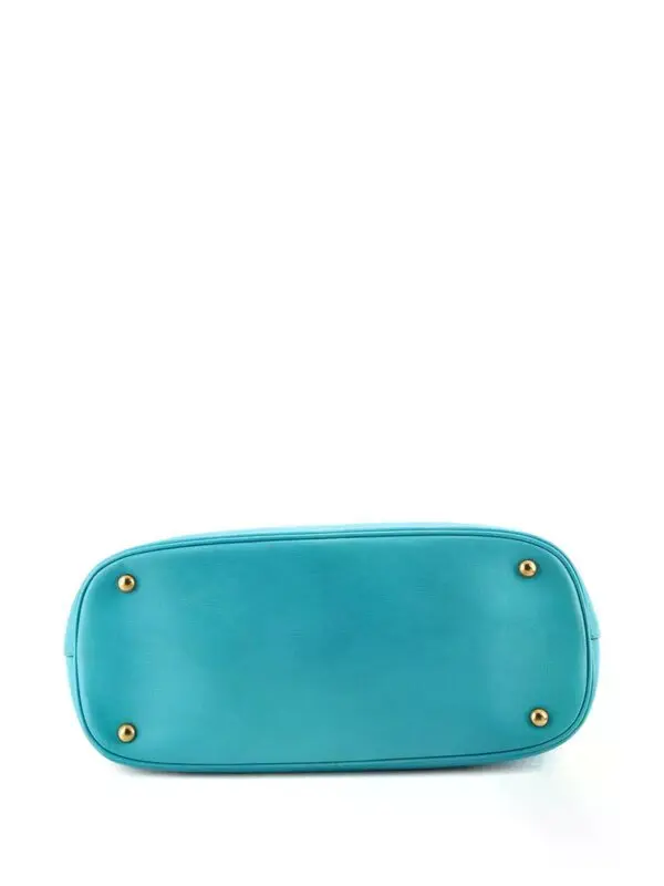 Gucci Bright Bit Convertible Leather Medium Tote Bag - Blue