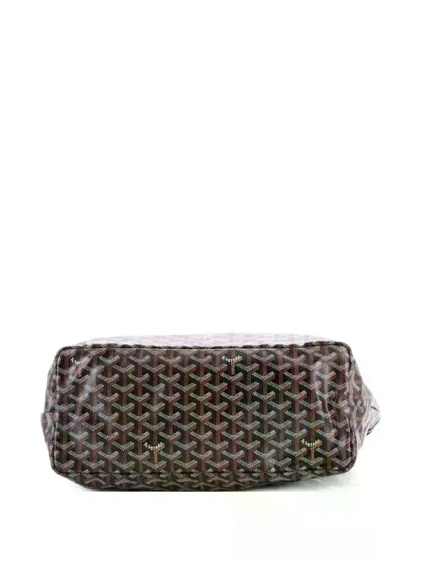 Goyard Saint Louis Coated Canvas Pm Tote Bag - Black
