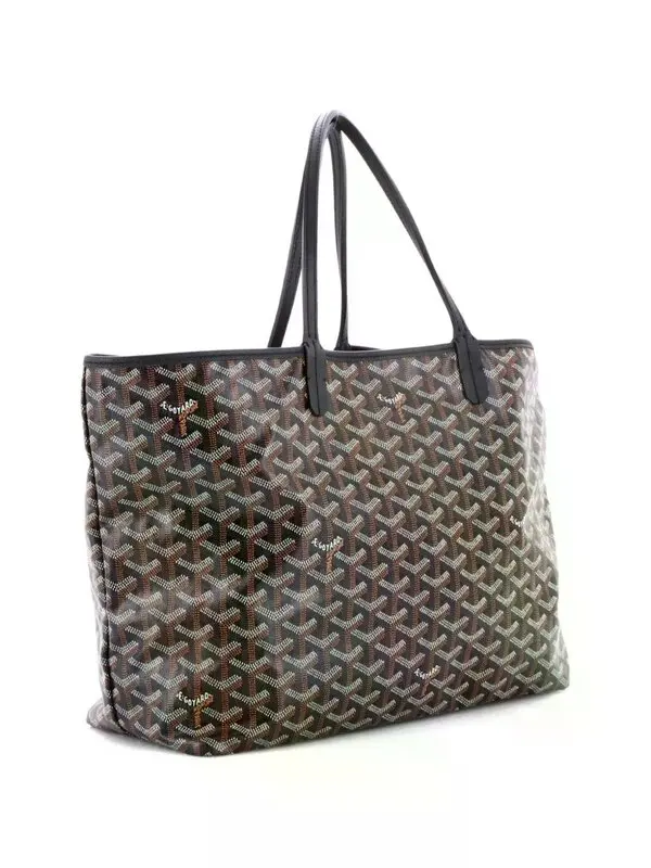 Goyard Saint Louis Coated Canvas Pm Tote Bag - Black