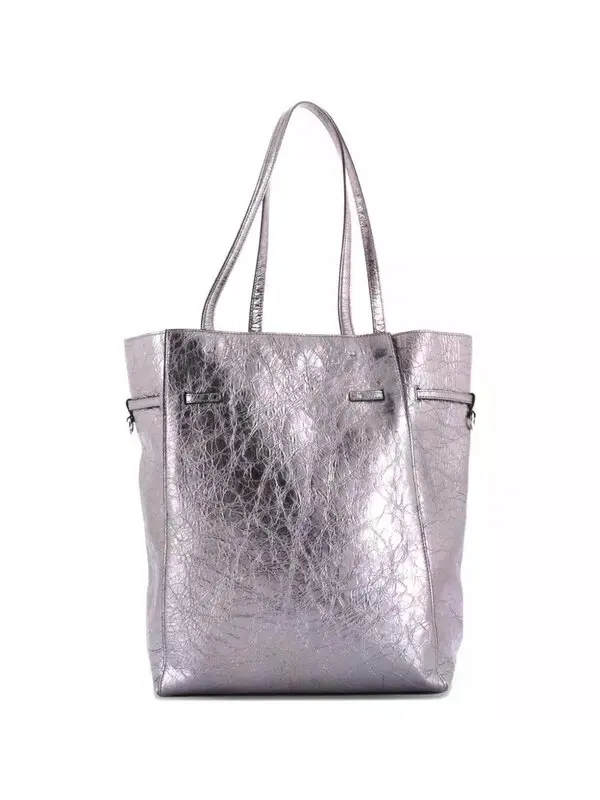 Givenchy Voyou North South Medium Tote Bag - Silver