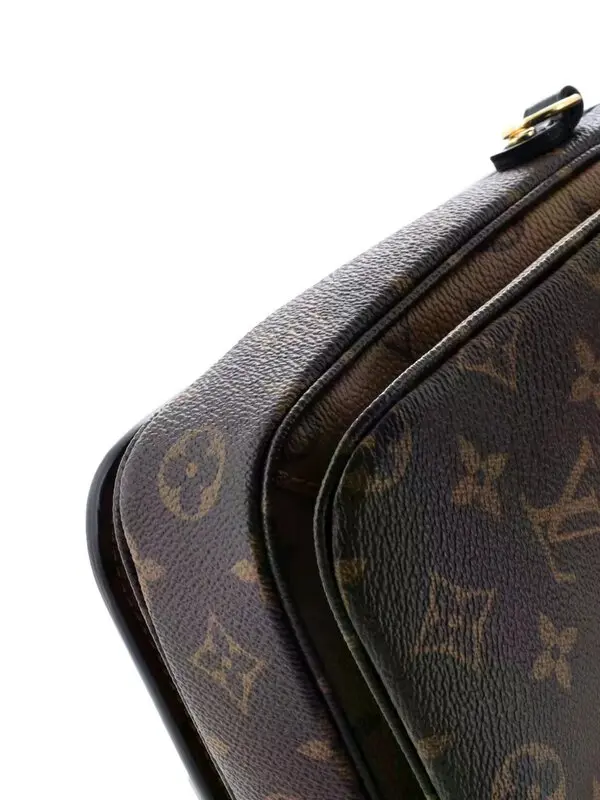 LOUIS VUITTON Pochette Metis Reverse Monogram Canvas Crossbody Bag - Brown
