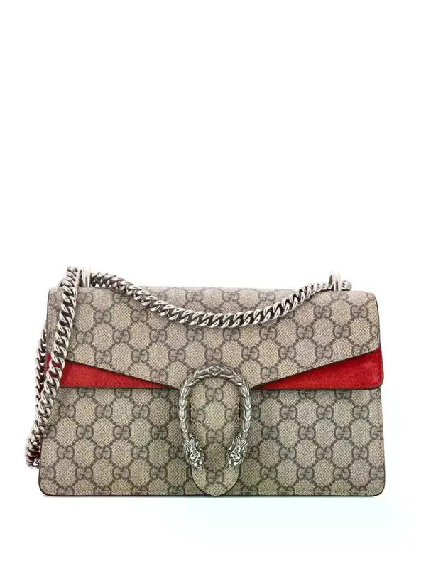 Gucci Dionysus Gg Coated Canvas Medium Shoulder Bag - Brown