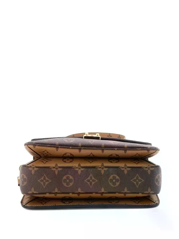 LOUIS VUITTON Pochette Metis Reverse Monogram Canvas - Brown